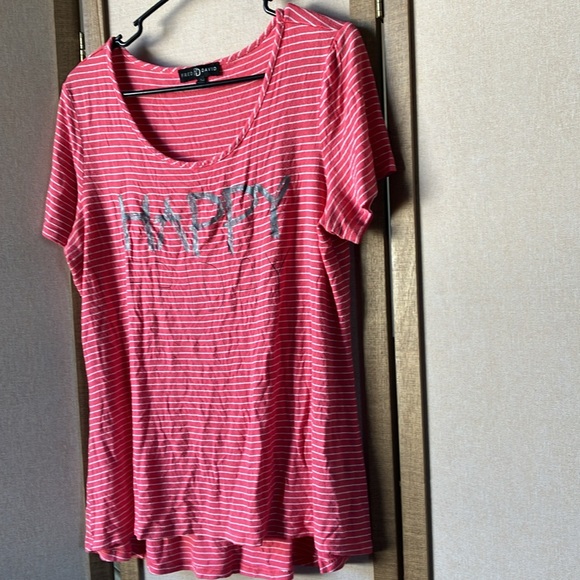 Fred David | Tops | Final Markdown Fred David Red And White Striped ...